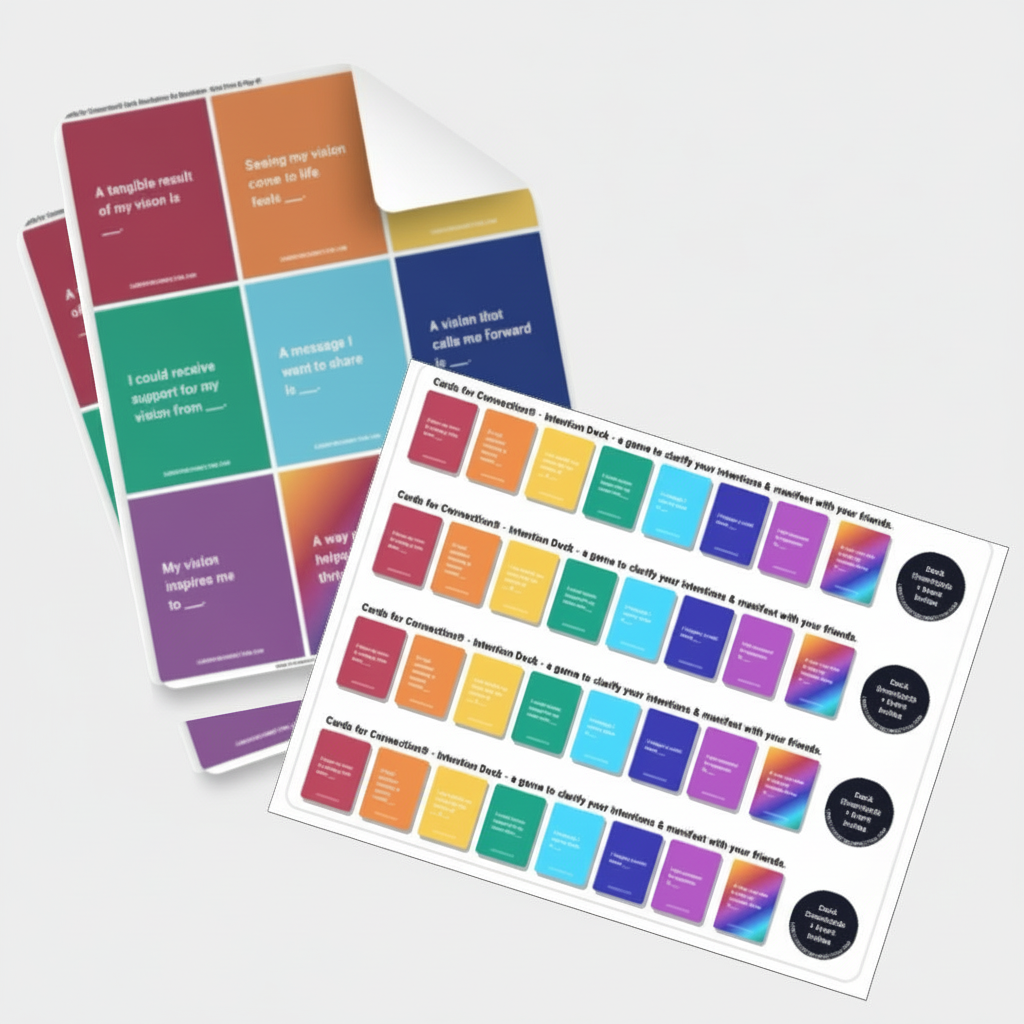 Cards for Vision – Printable Expansion Pack for Purpose & Clarity ...
