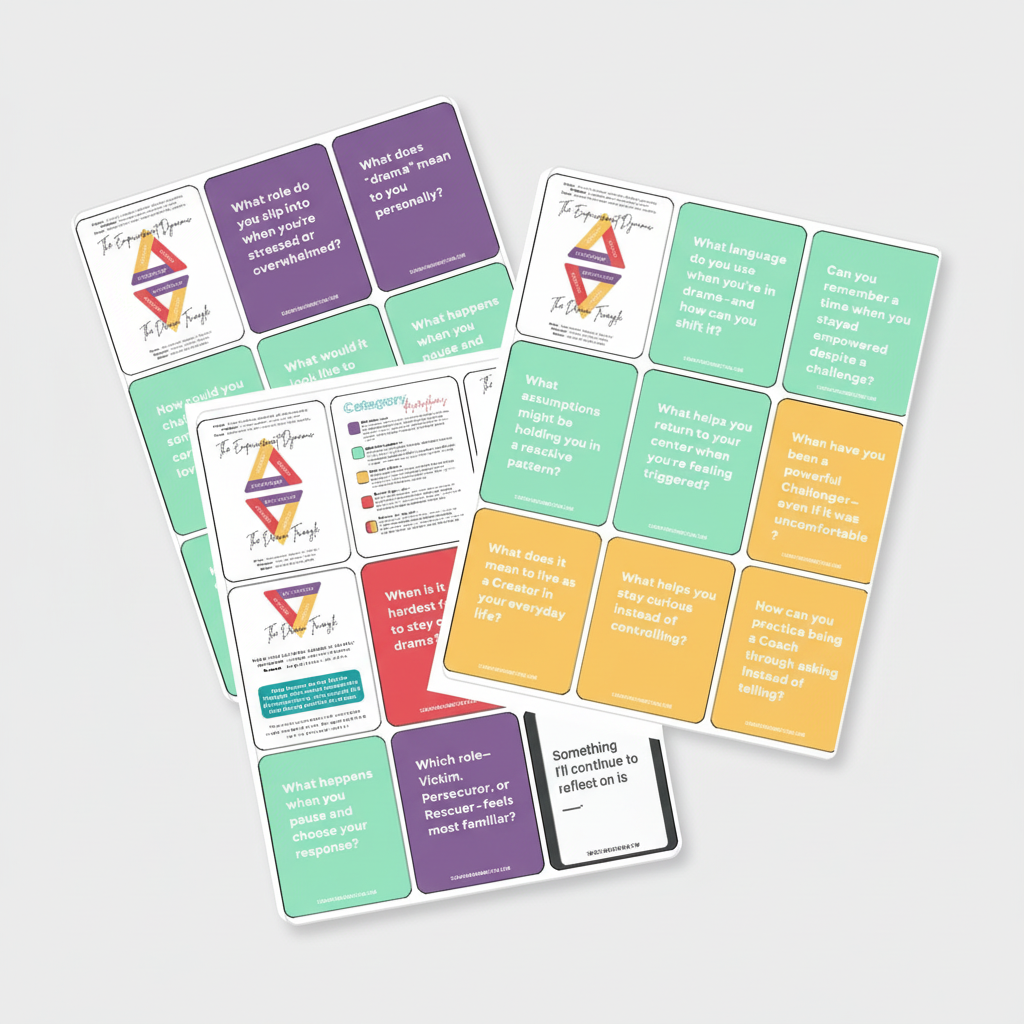 Cards for Empowerment – Printable Deck + Guide – Games for Humanity